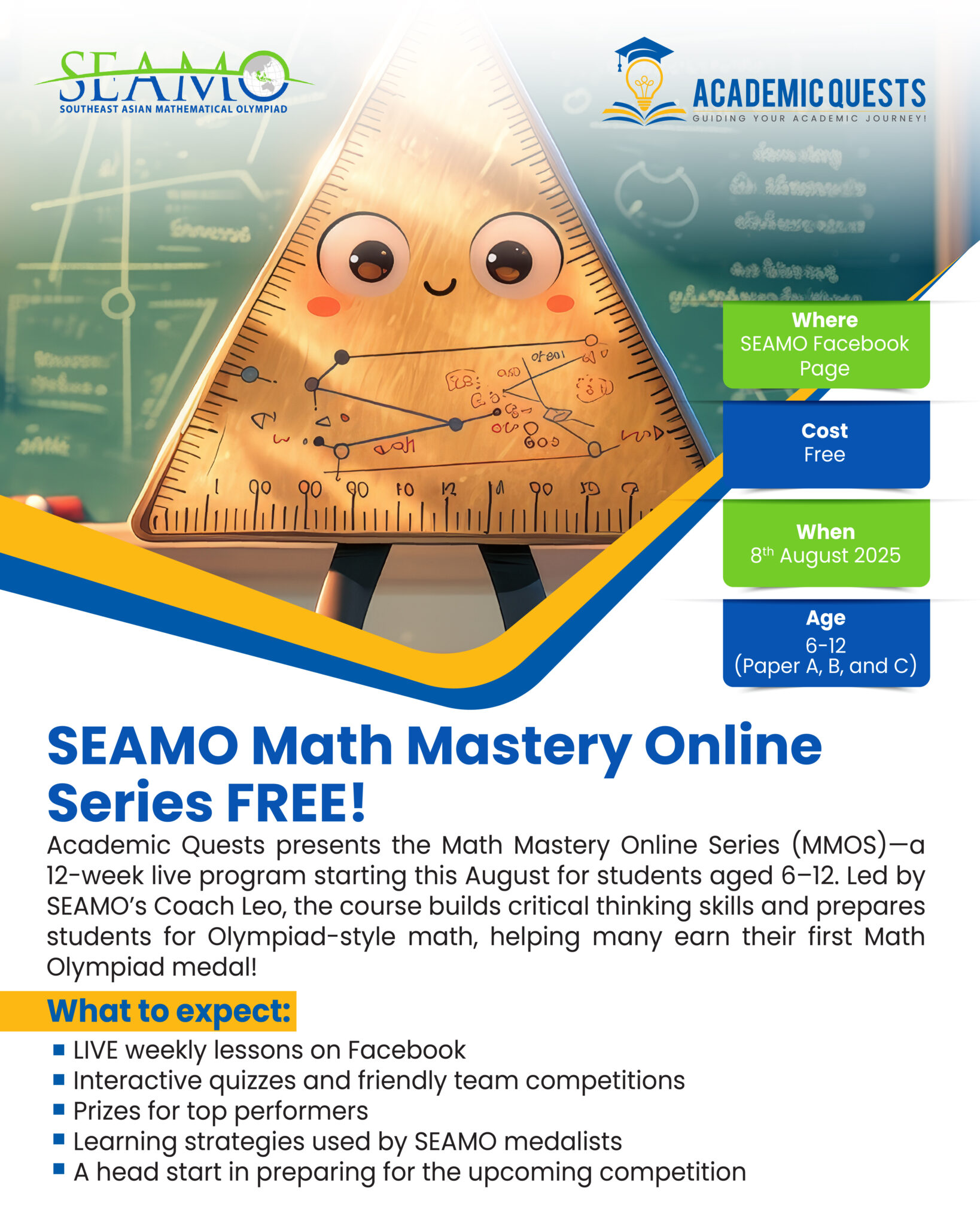 Southeast Asian Mathematical Olympiad | Academic Quests